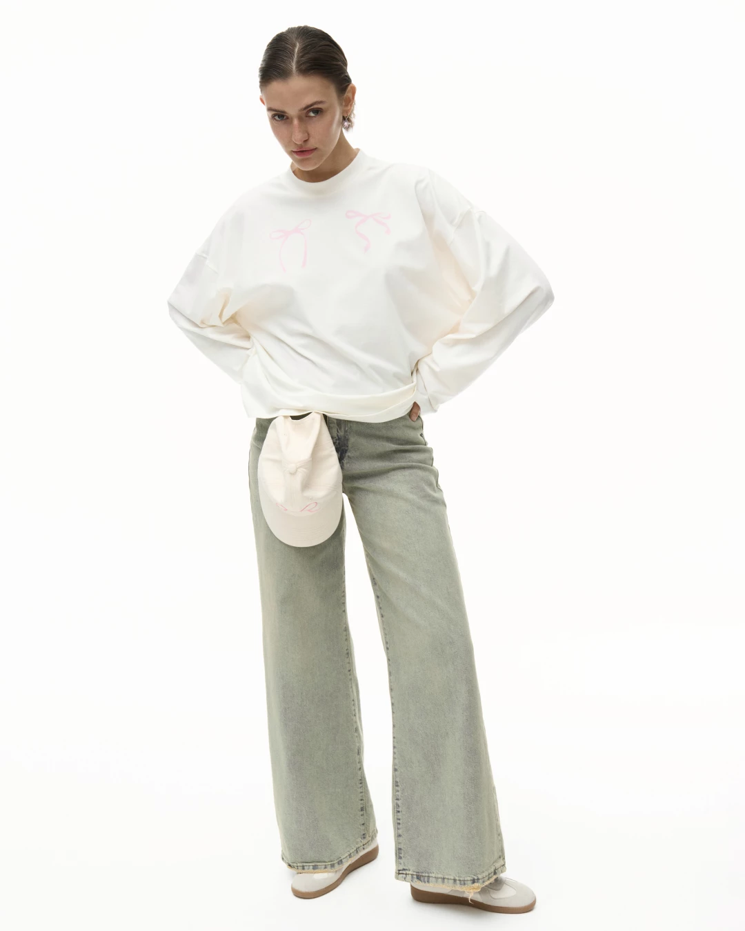 Джинсы на высокой посадке 8 Look Online